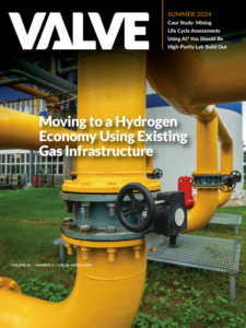 Valve Magazine features Alan Black’s overview of plastic valves